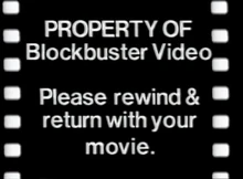 Blockbuster Video "Please Rewind" Bumper | Company Bumpers Wiki | Fandom
