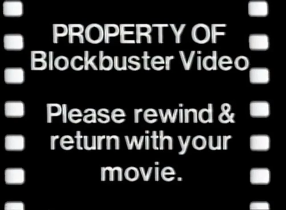 Blockbuster Video "Please Rewind" Bumper | Company Bumpers Wiki | Fandom