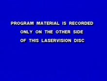 Laserdisc Dead Side Bumpers | Company Bumpers Wiki | Fandom