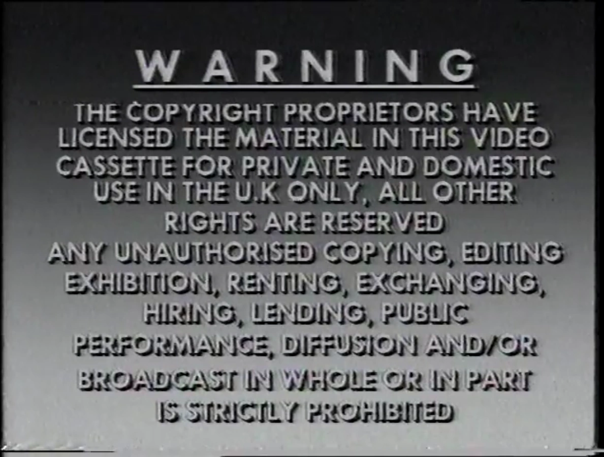 Electric Pictures Warning Screen | Company Bumpers Wiki | Fandom