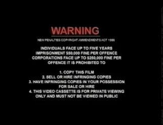 Veritas Entertainment Warning Screens | Company Bumpers Wiki | Fandom
