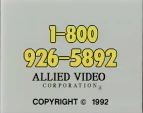 Allied Video Corporation Contact Screen | Company Bumpers Wiki | Fandom
