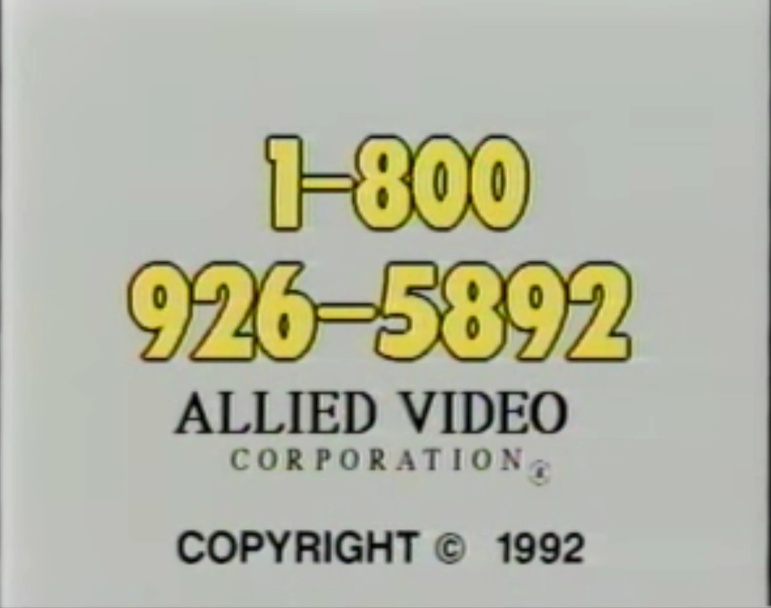 Allied Video Corporation Contact Screen | Company Bumpers Wiki | Fandom