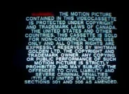 Golden Book(s) Video/Home Entertainment Warning Screen | Company ...