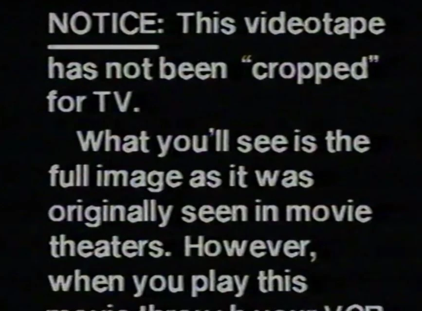 KVC Home Video Widescreen Disclaimer | Company Bumpers Wiki | Fandom