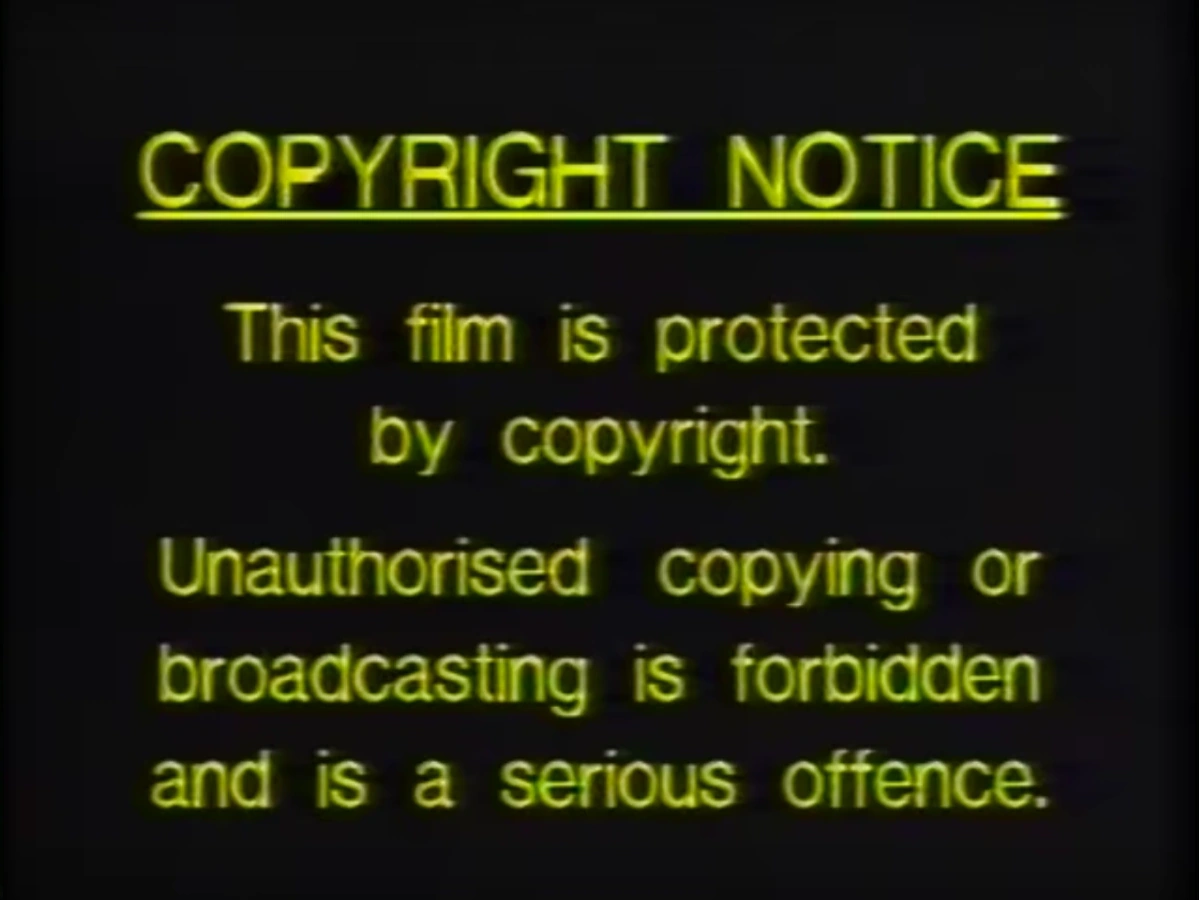 Video Unlimited (UK) Warning Screen | Company Bumpers Wiki | Fandom