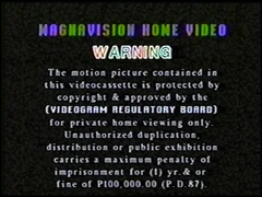 MagnaVision Home Video (Philippines) Warning Screens | Company Bumpers ...