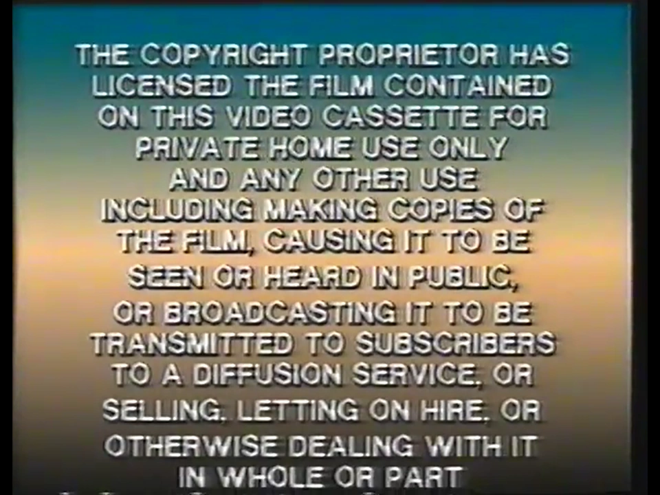 PBV/CEL (Australia) Warning Screens | Company Bumpers Wiki | Fandom