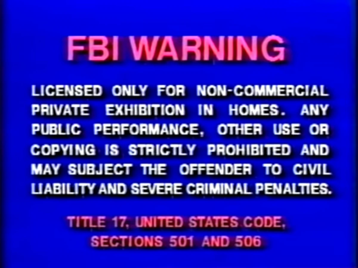 Gary Smalley's Seminars, Inc. Warning Screen | Company Bumpers Wiki ...