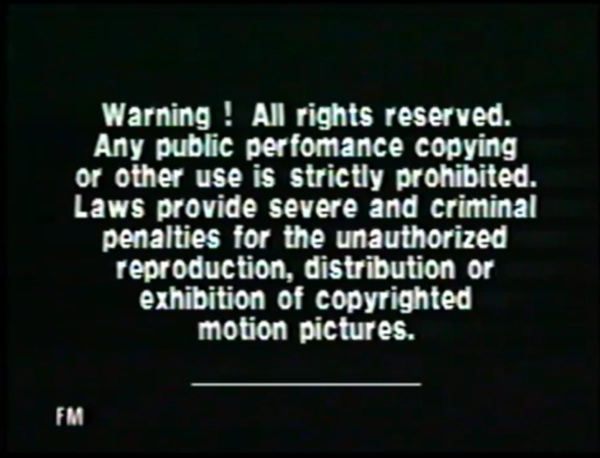 Flash Medias Warning Screen | Company Bumpers Wiki | Fandom