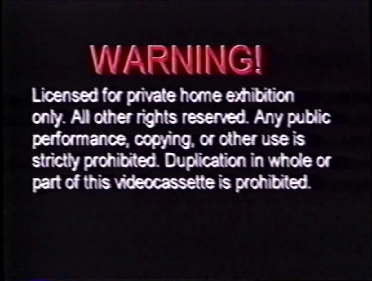 Jim Page Products Warning Screen | Company Bumpers Wiki | Fandom