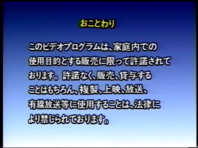 Image Box Video (Japan) Warning Screen | Company Bumpers Wiki | Fandom