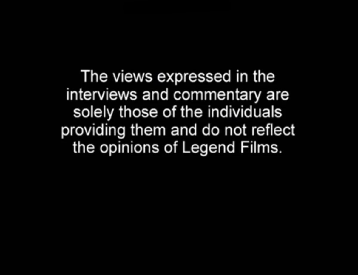 Legend Films Commentary Track Bumper | Company Bumpers Wiki | Fandom