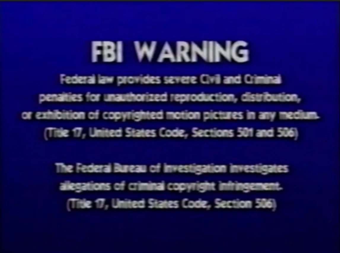 Parade Video Warning Screens | Company Bumpers Wiki | Fandom