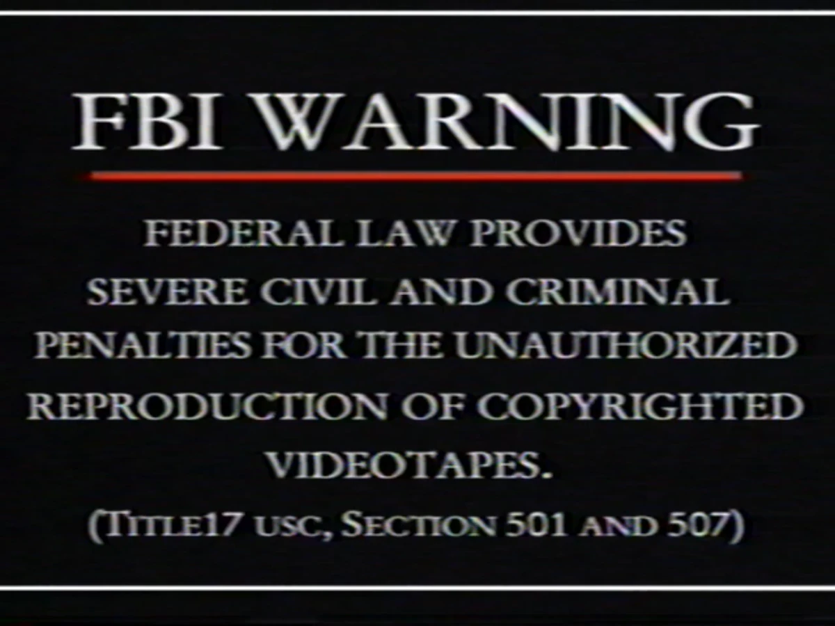 International Video Corporation Warning Screen | Company Bumpers Wiki ...