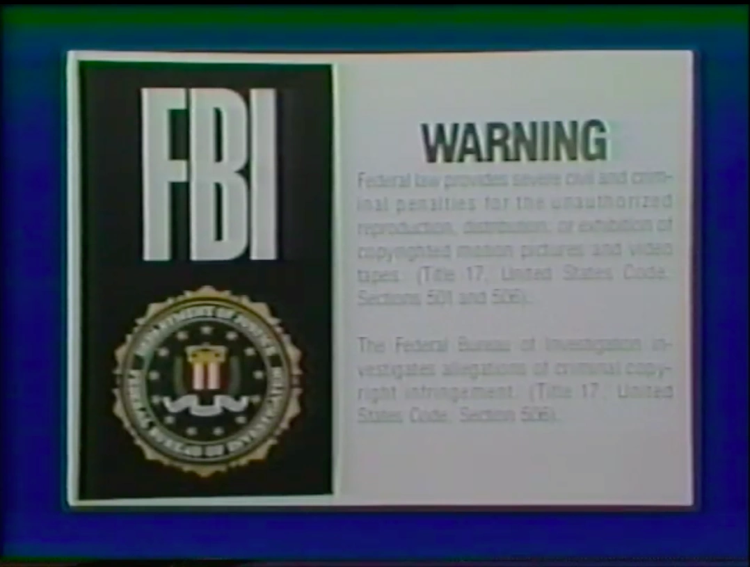 Cinema Group Home Video Warning Screens | Company Bumpers Wiki | Fandom