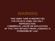 Sunset Video Tapes Warning Screen | Company Bumpers Wiki | Fandom