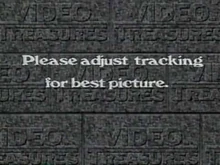 VCR Tracking Reminder Bumpers | Company Bumpers Wiki | Fandom