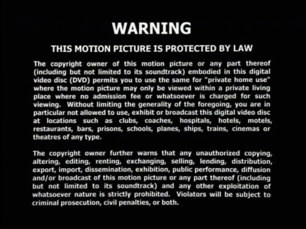 Media Asia Warning Screen | Company Bumpers Wiki | Fandom