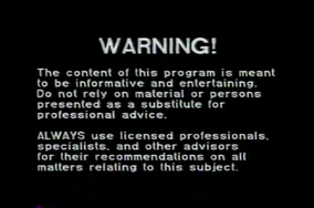Morris Video Warning Screens | Company Bumpers Wiki | Fandom