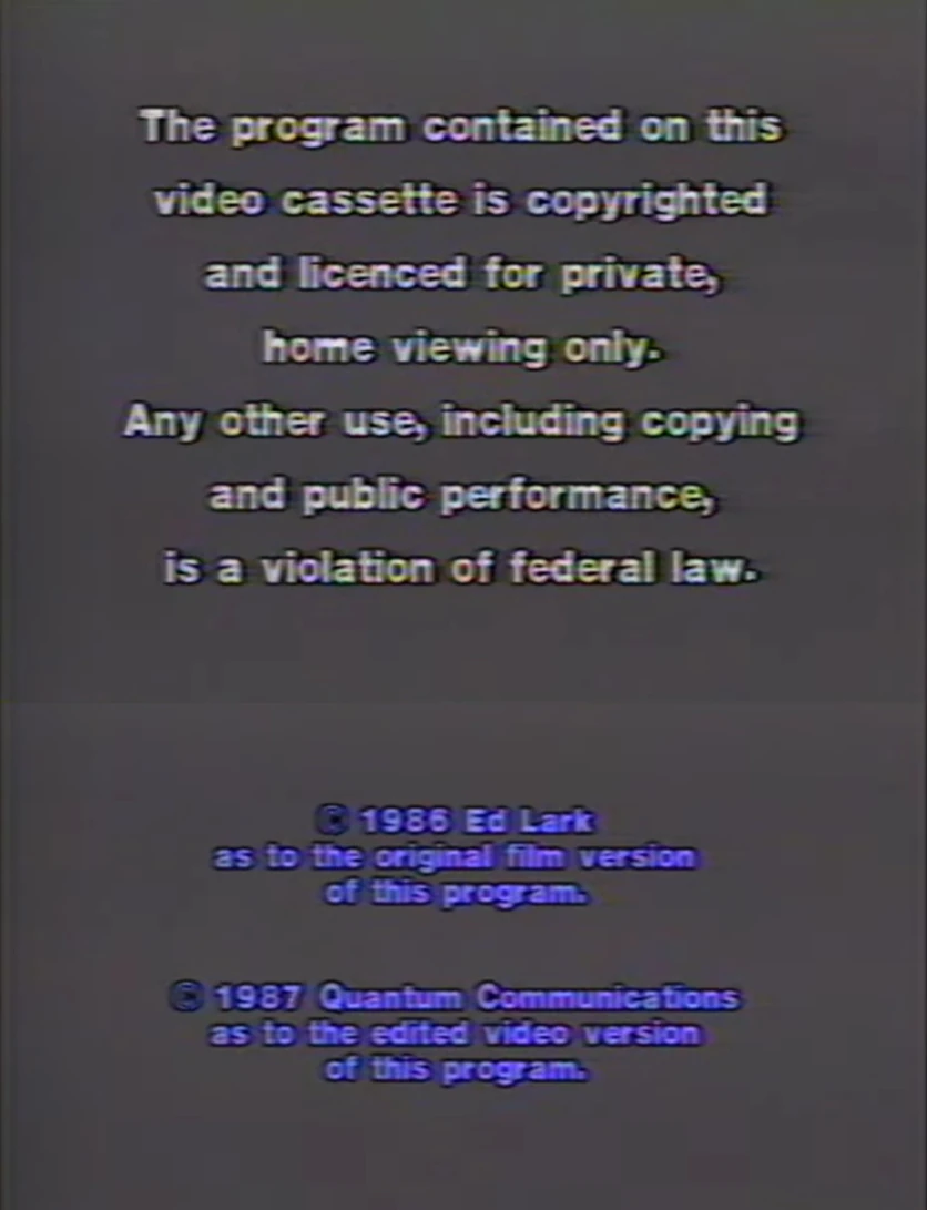 Quantum Communications Warning Screen | Company Bumpers Wiki | Fandom