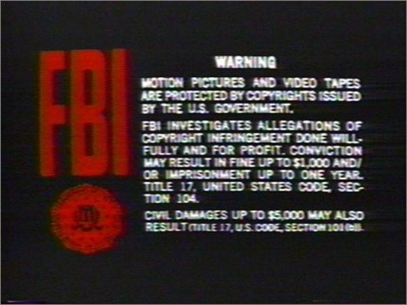 A&M Video Warning Screens | Company Bumpers Wiki | Fandom