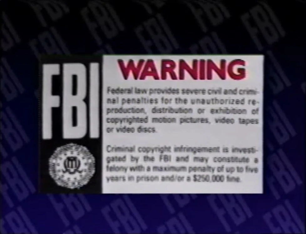 Tempe Video Warning Screens | Company Bumpers Wiki | Fandom