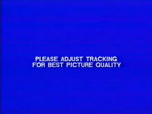 VCR Tracking Reminder Bumpers | Company Bumpers Wiki | Fandom