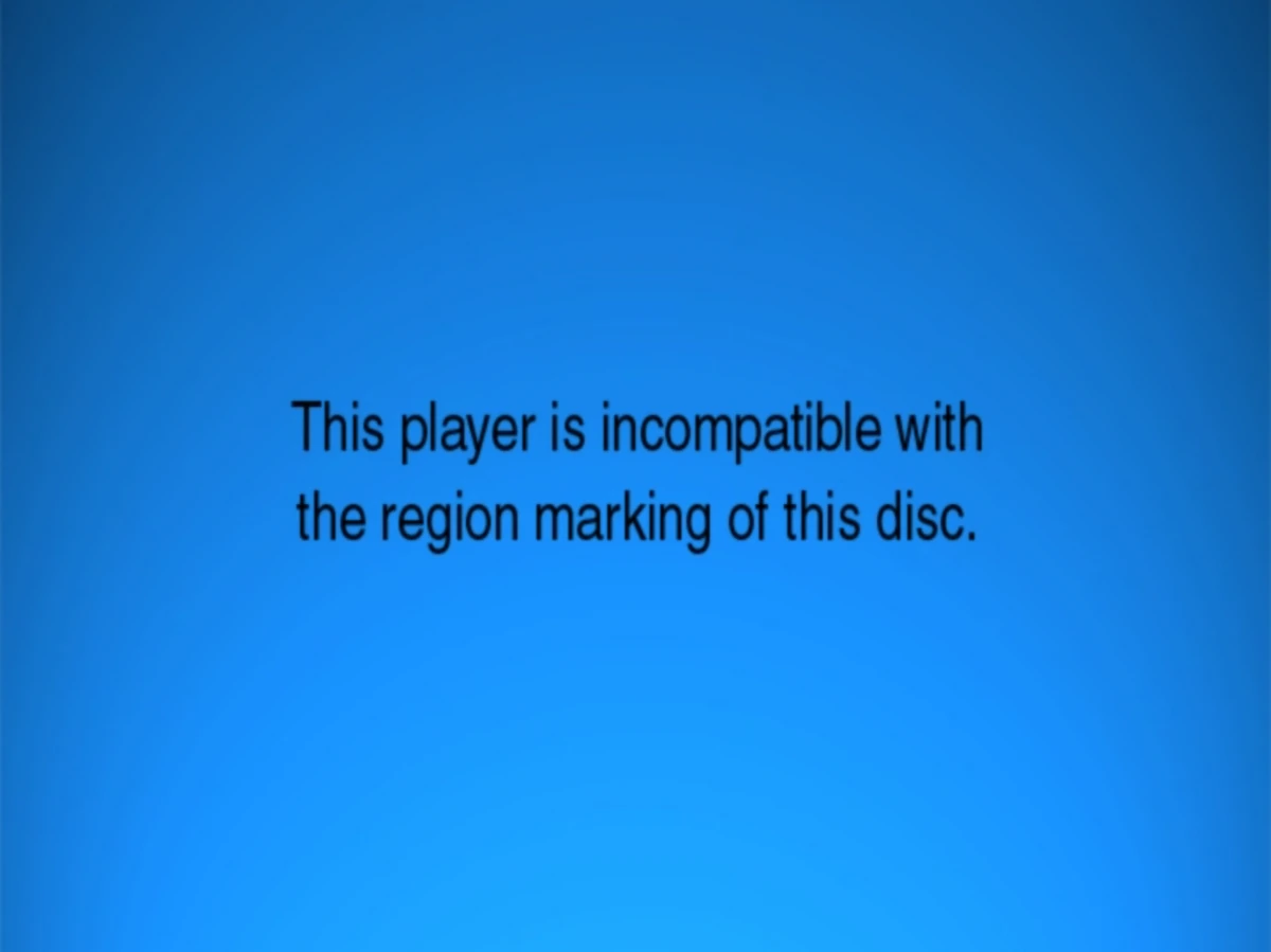 Company Bumpers Region Code Error Screens | Company Bumpers Wiki | Fandom