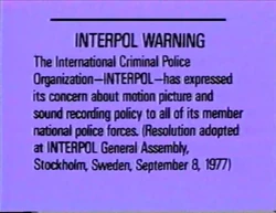 Fbi Warning Interpol Warning Logo