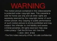 Universal Pictures Home Entertainment Warning Screens/United States of ...