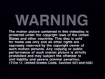Universal Pictures Home Entertainment Warning Screens/United States of ...