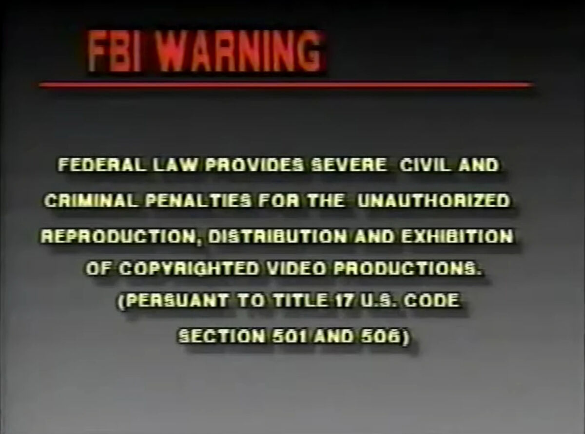 Spectrum Films Warning Screens | Company Bumpers Wiki | Fandom