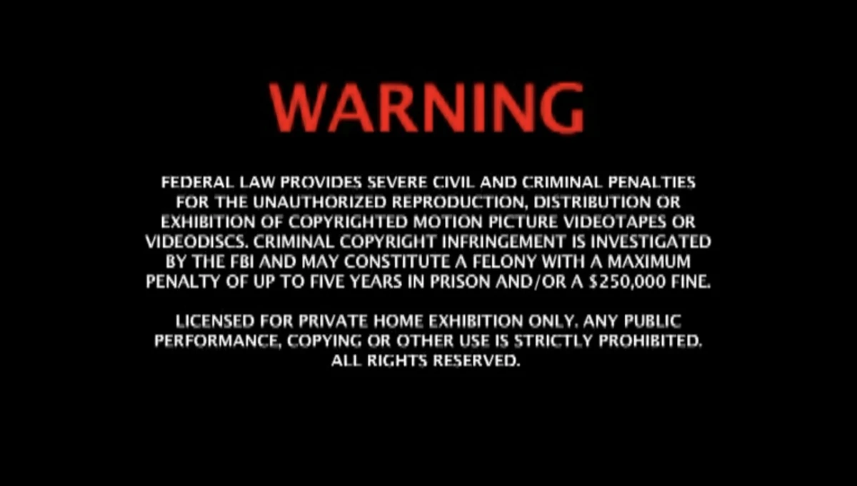 Zaj Dawb Productions Warning Screen | Company Bumpers Wiki | Fandom