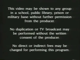 Schlessinger Media Warning Screens | Company Bumpers Wiki | Fandom