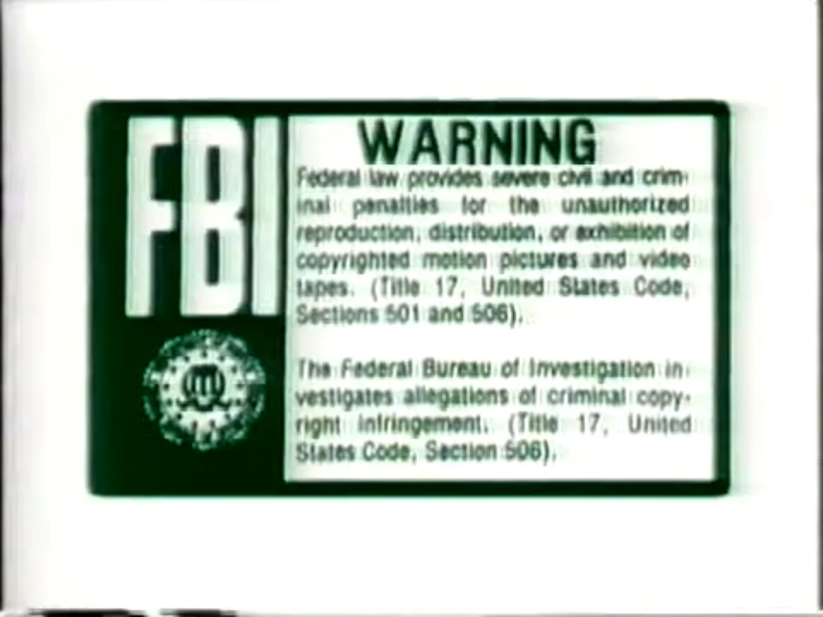 DCI Music Video Warning Screens | Company Bumpers Wiki | Fandom