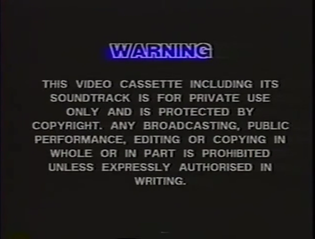 TMW Media Group Warning Screens | Company Bumpers Wiki | Fandom