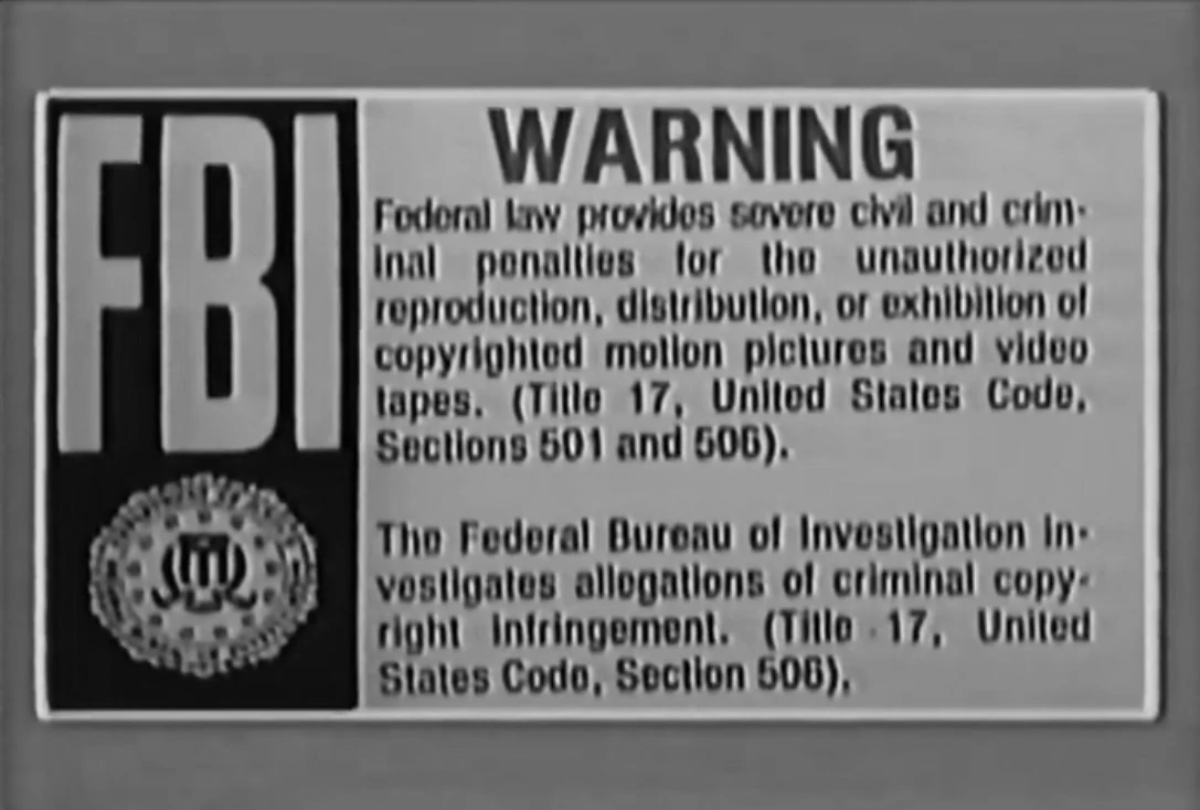 NTA Home Entertainment/Republic Pictures Home Video Warning Screens ...