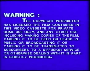 Screen Entertainment (UK) Warning Screens | Company Bumpers Wiki | Fandom