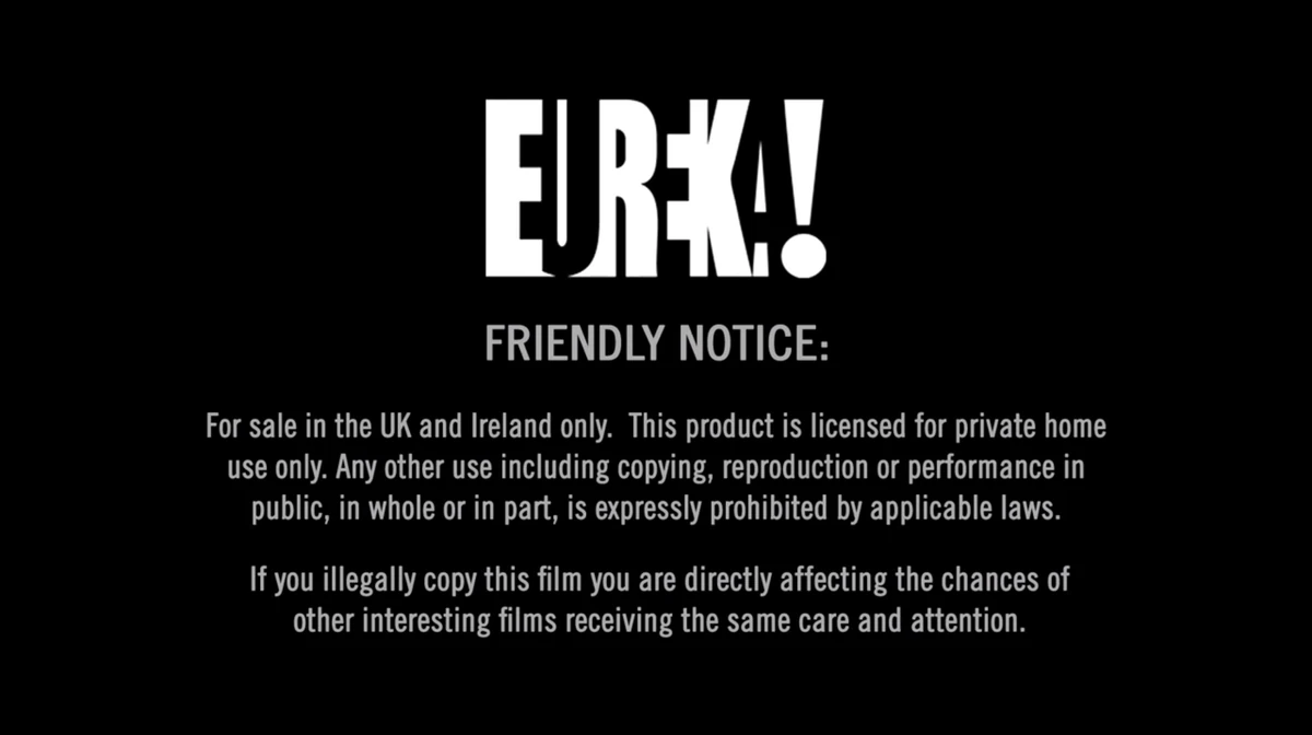 Eureka Entertainment Warning Screen | Company Bumpers Wiki | Fandom