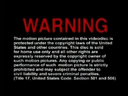 Universal Pictures Home Entertainment Warning Screens/United States of ...