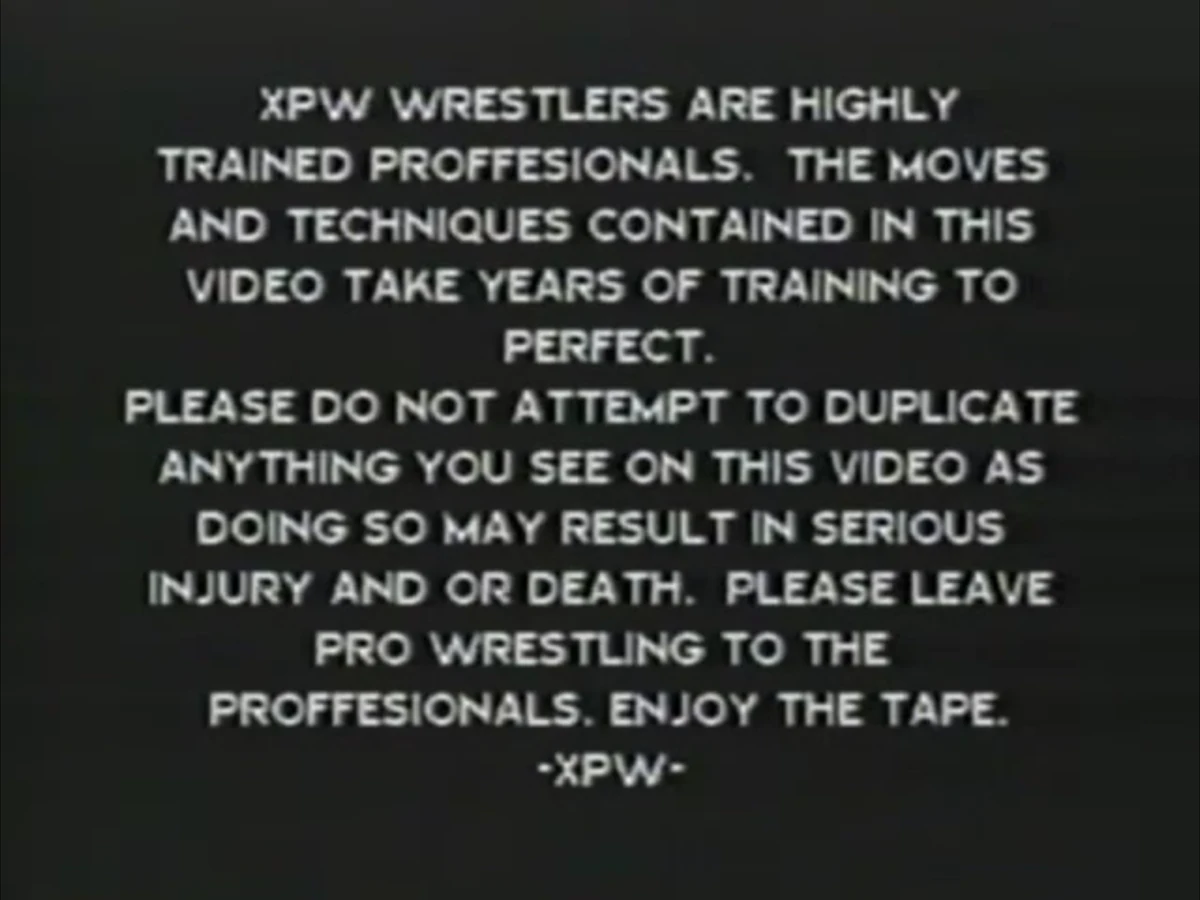 XPW Home Video Warning Screens | Company Bumpers Wiki | Fandom
