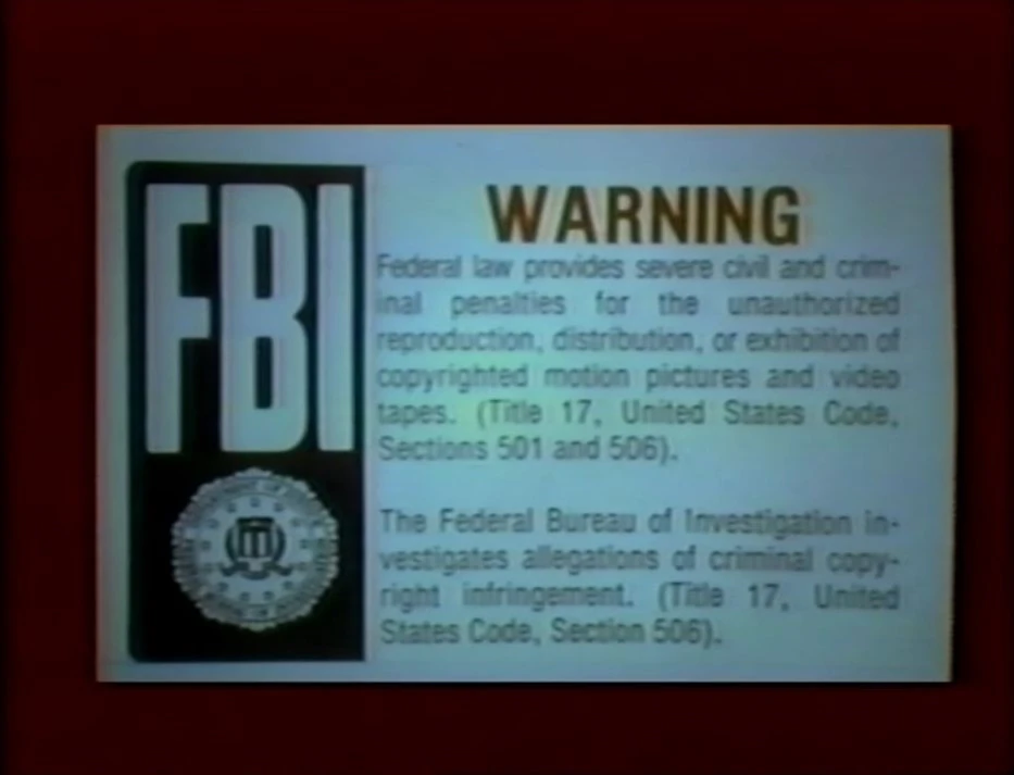 King of Video/Paragon Video Productions Warning Screens | Company ...