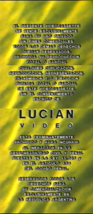 Lucian Films Video (Argentina) Warning Screens | Company Bumpers Wiki ...