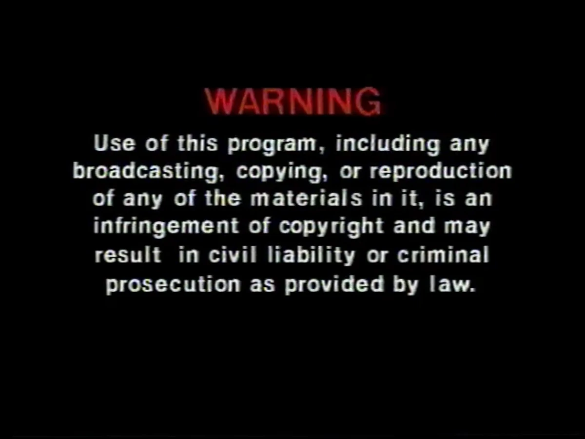 Dawn Productions Warning Screen | Company Bumpers Wiki | Fandom