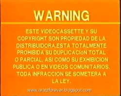 Grupo Video (Spain) Warning Screens | Company Bumpers Wiki | Fandom