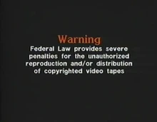 REH Video Warning Screens | Company Bumpers Wiki | Fandom