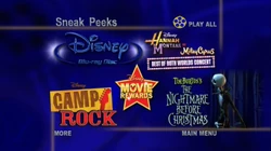 Spymate Sneak Peeks Menu