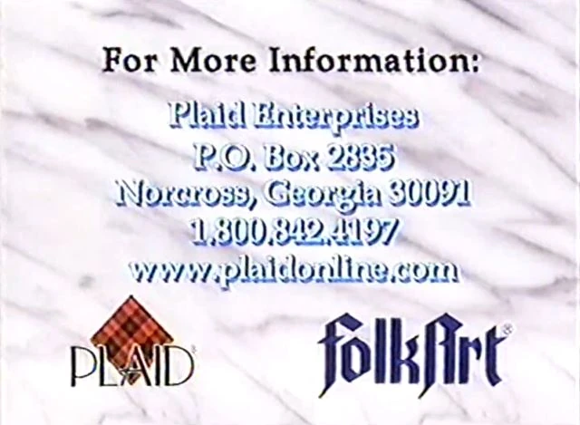 Plaid Enterprises Contact Screen | Company Bumpers Wiki | Fandom