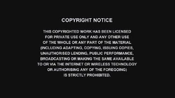 Copyright Warning Dvd